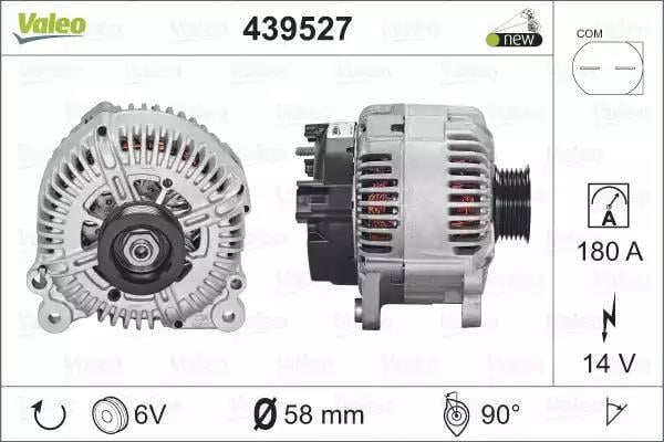 Valeo 12v Alternatör Dinamo 180 A Com Audı-VW - VALEO 439527 Fiyatı